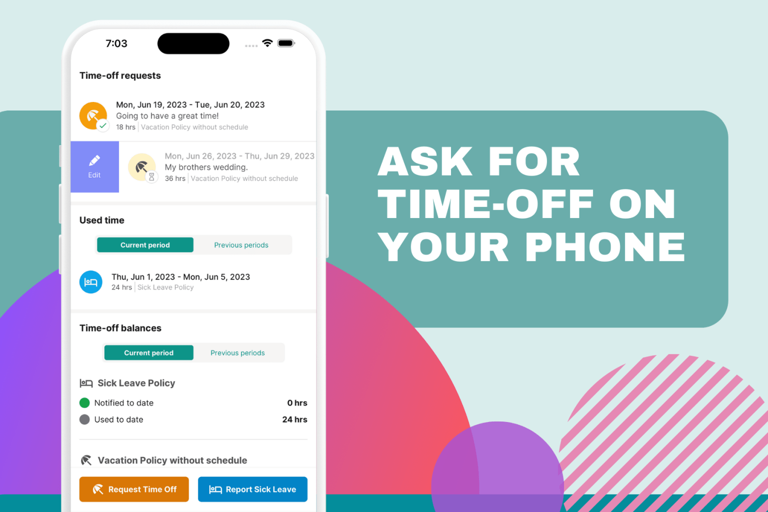 Mobile app - Celery for Employees. Download for free.